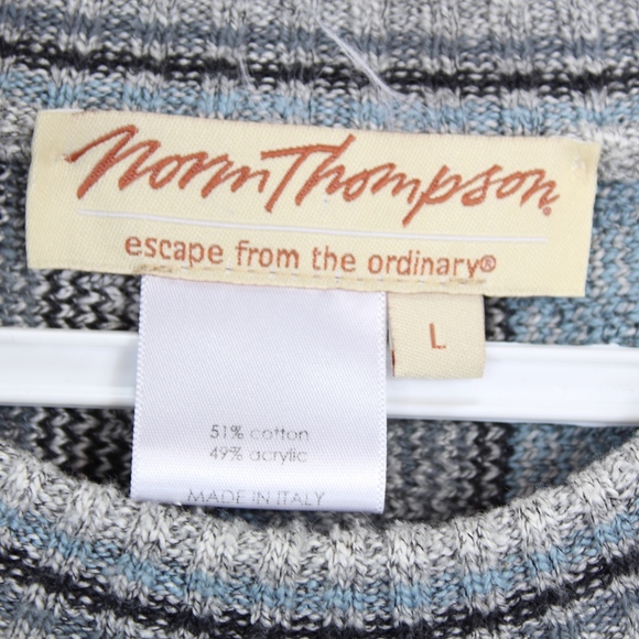 Norm Thompson | Sweaters | Vintage Norm Thompson Mens Large Abstract ...